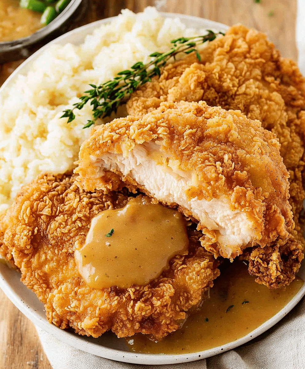 Country Fried Chicken Recipe - Savory Kitchen Stories