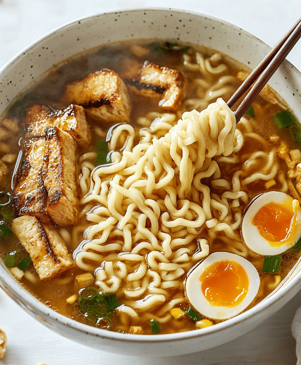 Homemade Ramen Recipe - Savory Kitchen Stories