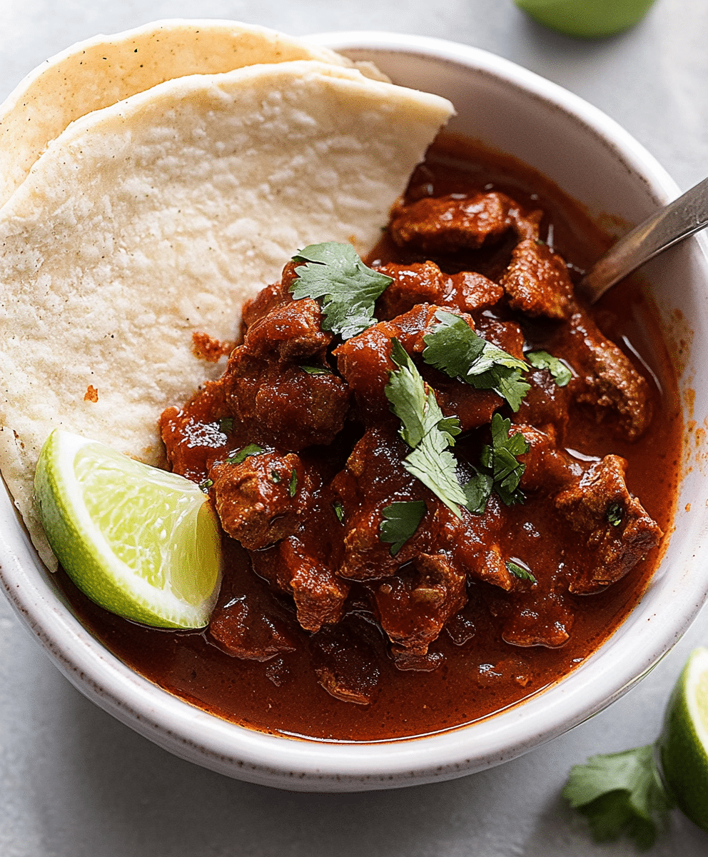 Chile Colorado Recipe - Savory Kitchen Stories