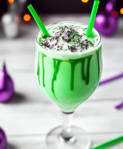 Hocus Pocus Halloween Milkshake Recipe - Savory Kitchen Stories