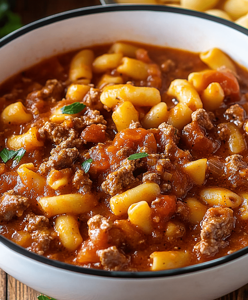 Easy Goulash Recipe - Savory Kitchen Stories