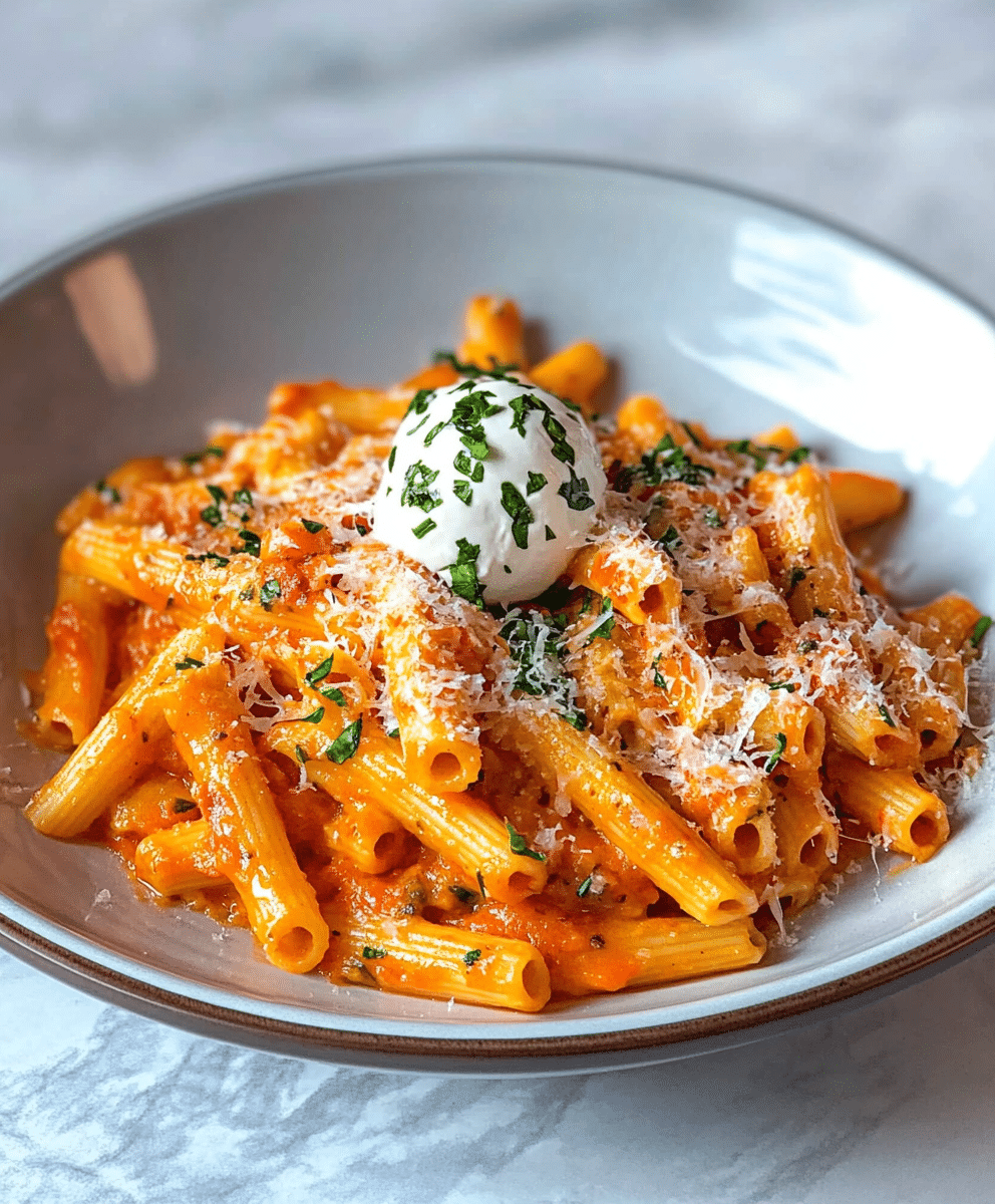 One Pot Creamy Tomato Beef Pasta Recipe - Savory Kitchen Stories