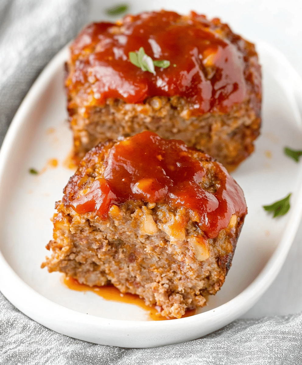 Mini Meatloaf Recipe - Savory Kitchen Stories