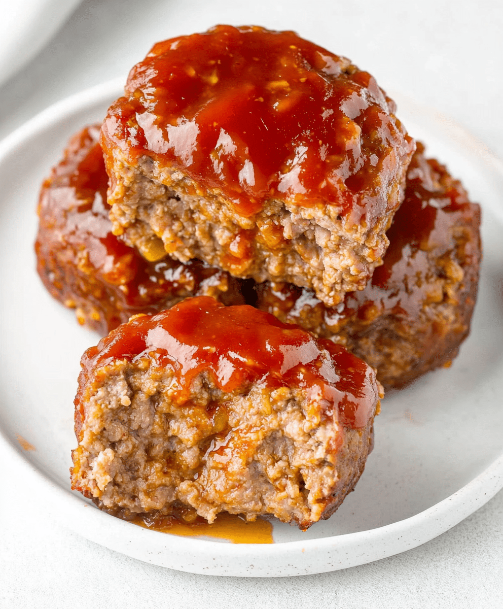 Mini Meatloaf Recipe - Savory Kitchen Stories