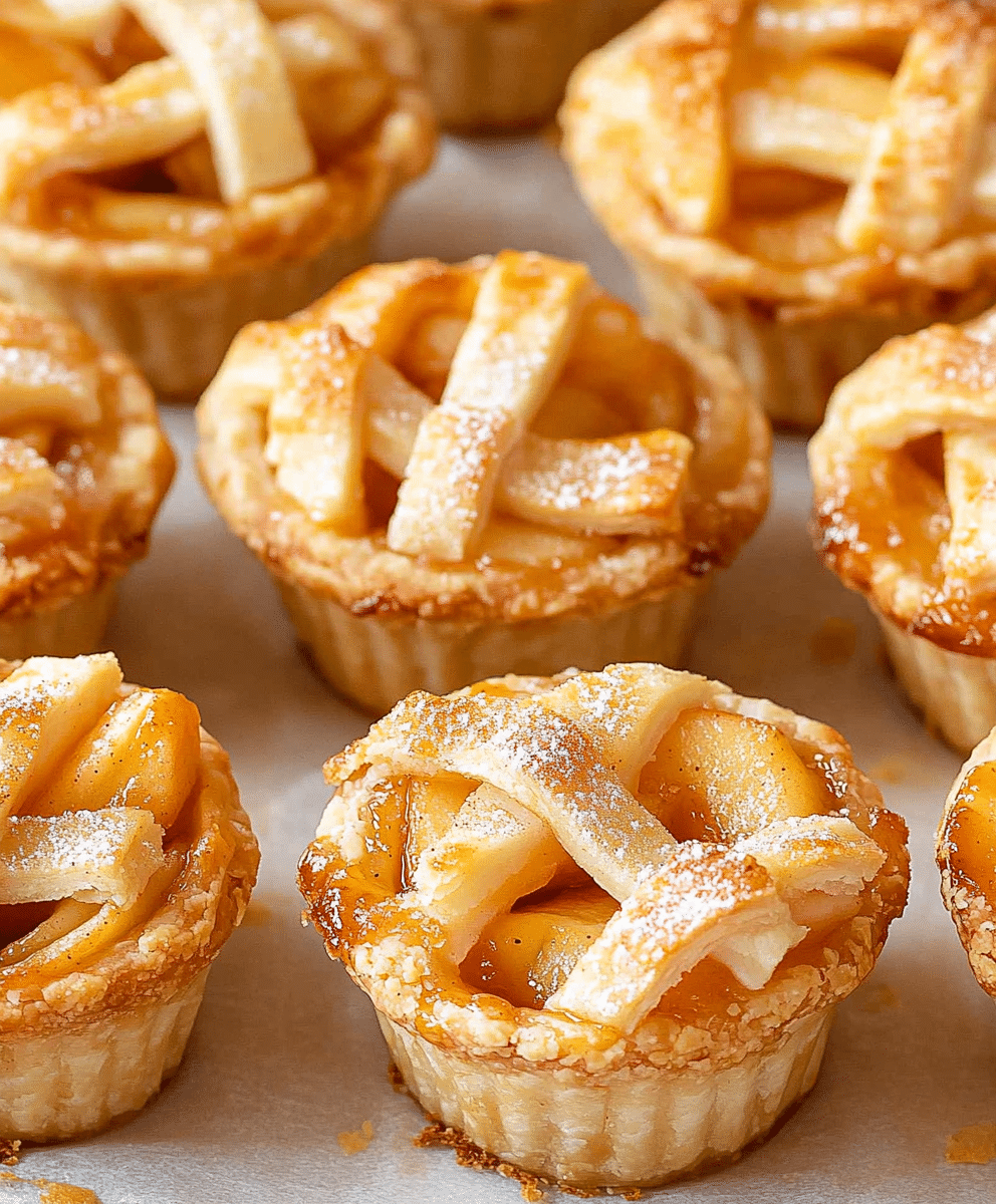 Muffin Tin Mini Apple Pies Recipe - Savory Kitchen Stories