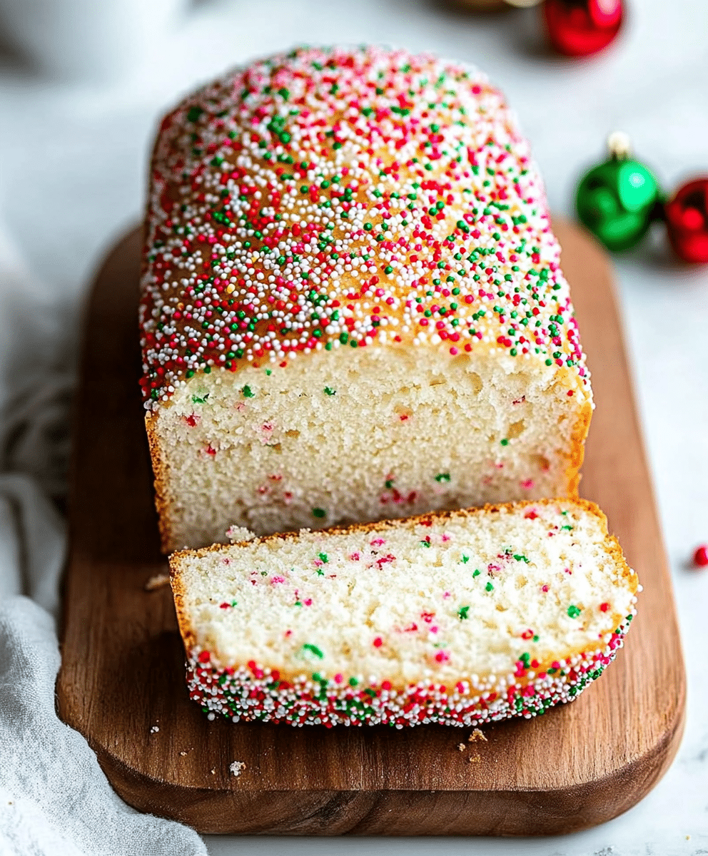 Christmas Sprinkle Buttermilk Bread Recipe - Savory Kitchen Stories