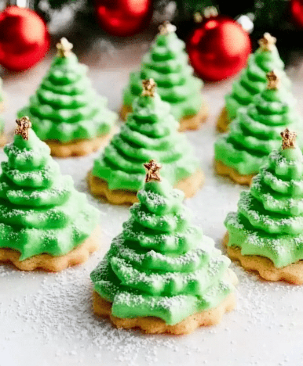 Christmas Tree Cookies Recipe - Savory Kitchen Stories