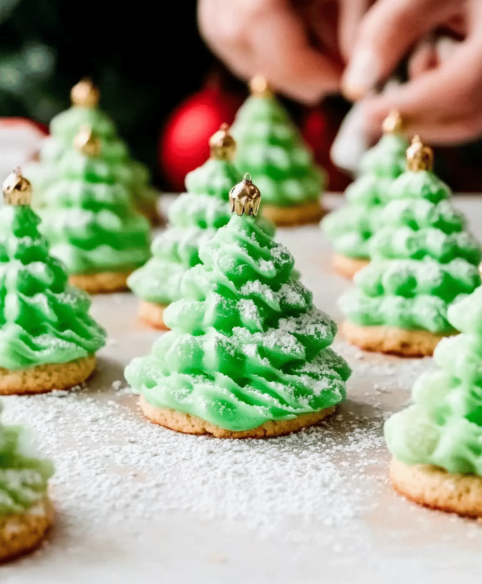 Christmas Tree Cookies Recipe - Savory Kitchen Stories