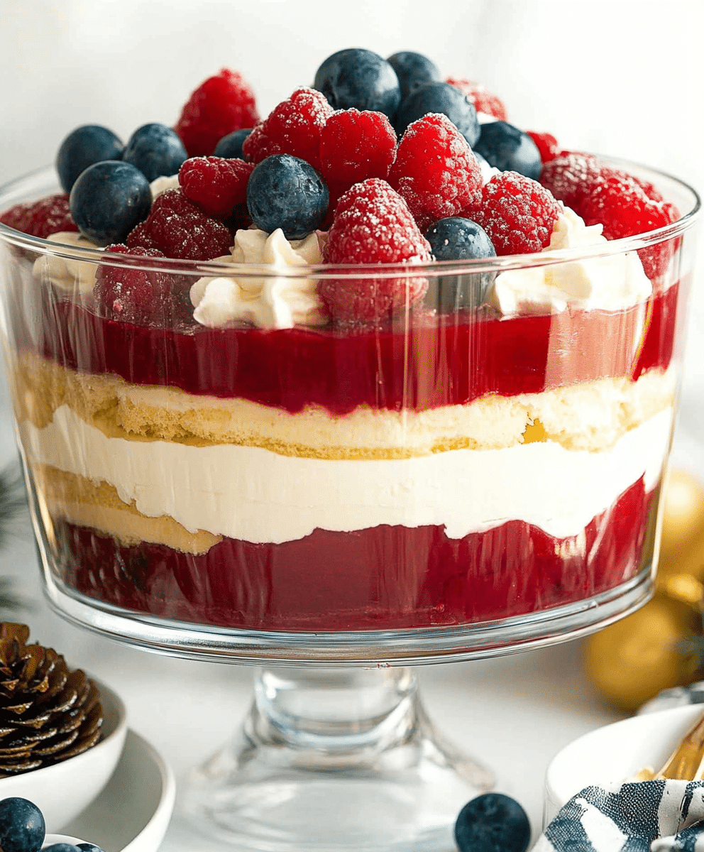 Christmas Trifle Recipe - Savory Kitchen Stories