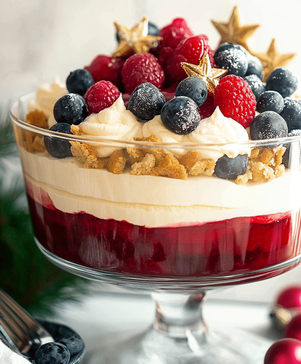 Christmas Trifle Recipe - Savory Kitchen Stories