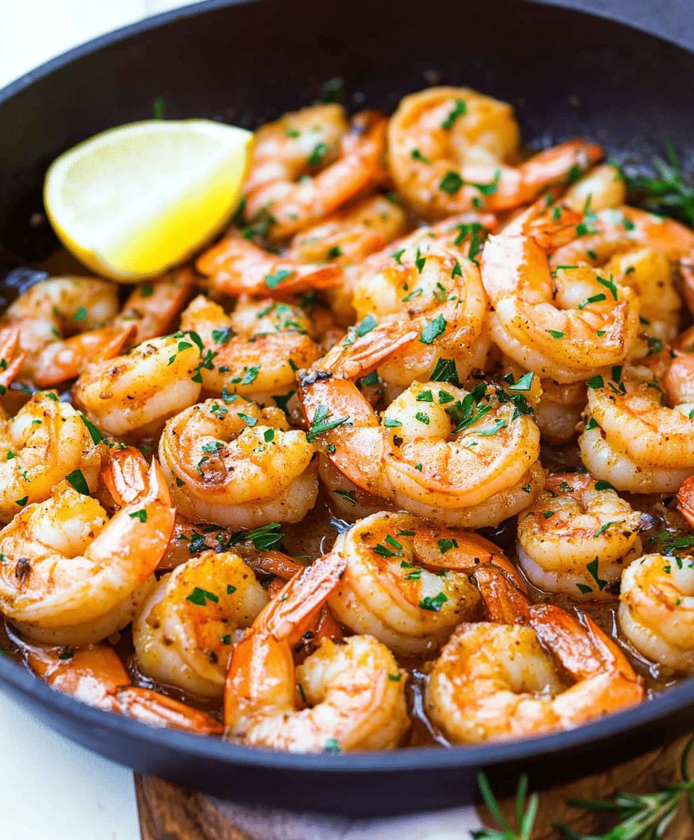 Hawaiian Garlic Shrimp Recipe - Savory Kitchen Stories