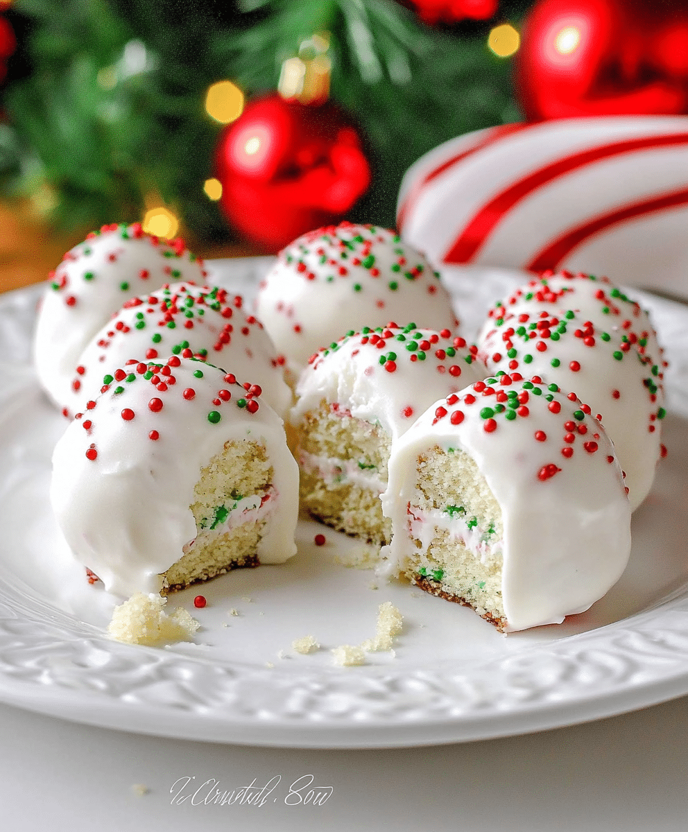 Little Debbie Christmas Tree Cake Balls Recipe - Savory Kitchen Stories