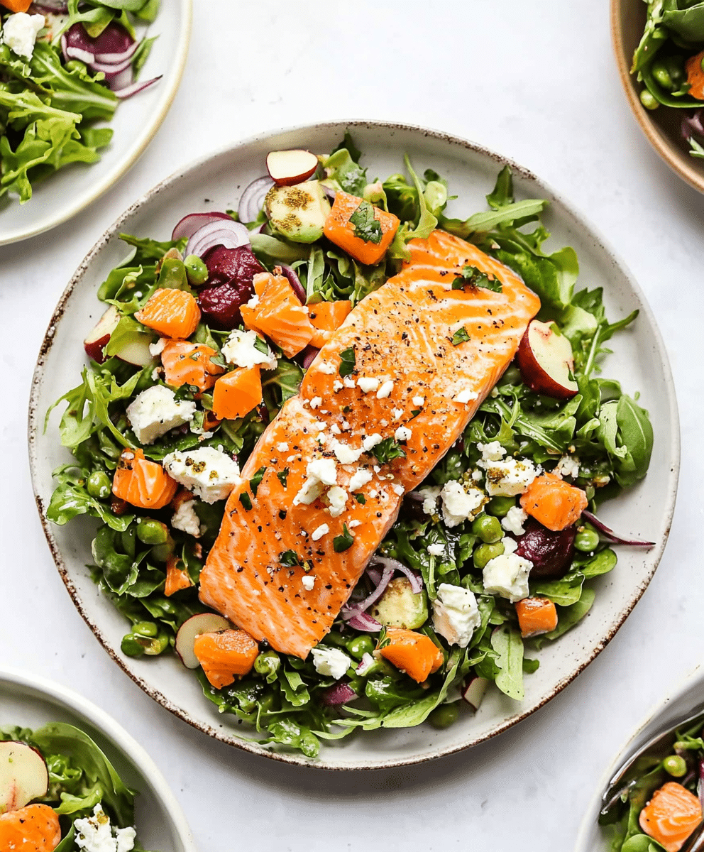 Salmon Salad Recipe - Savory Kitchen Stories