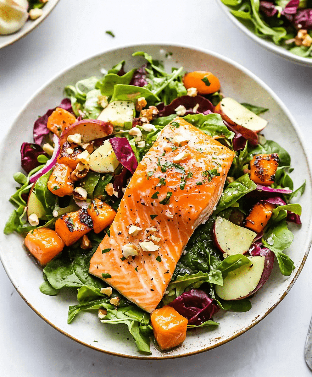 Salmon Salad Recipe - Savory Kitchen Stories