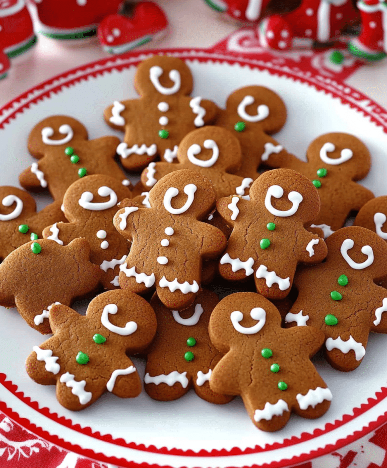 Soft & Chewy Gingerbread Men Cookies Recipe - Savory Kitchen Stories