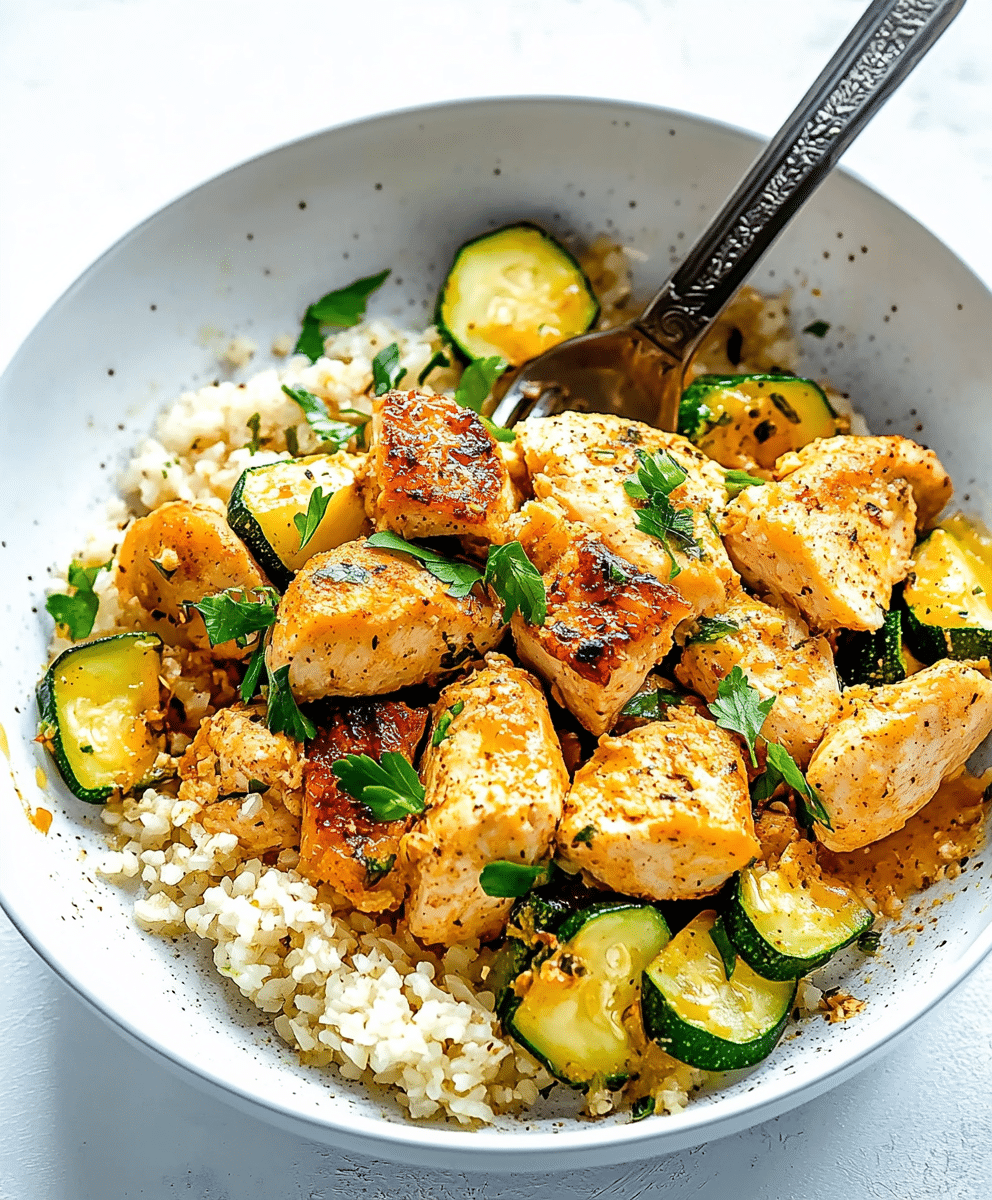 Easy Baked Chicken And Zucchini Recipe - Savory Kitchen Stories