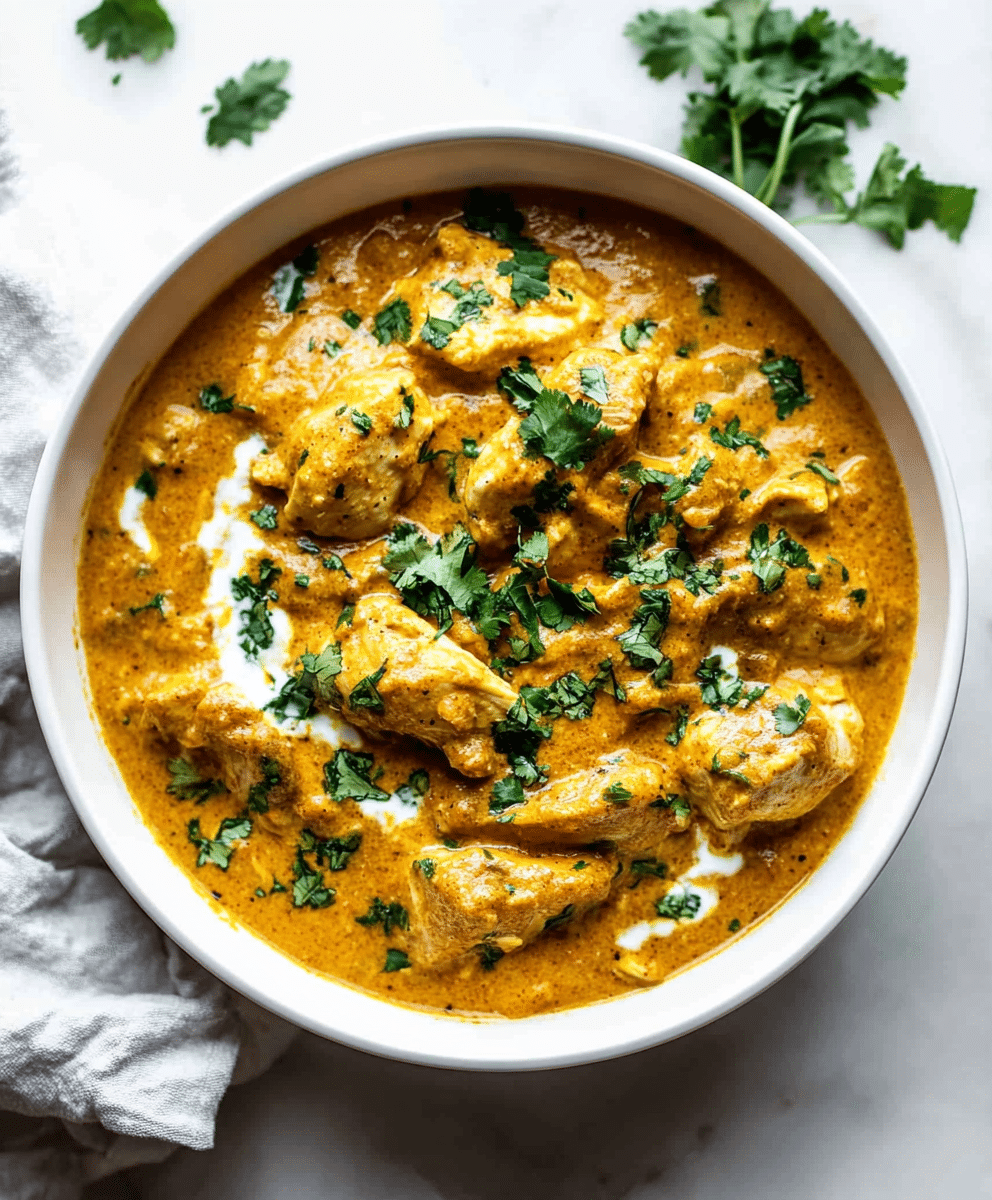 The Best Slow Cooker Chicken Korma Recipe - Savory Kitchen Stories